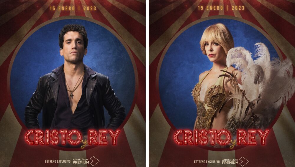 Carteles individuales de ‘Cristo y Rey’, estreno el 15 de enero en ATRESplayer PREMIUM | ATRESMEDIA
