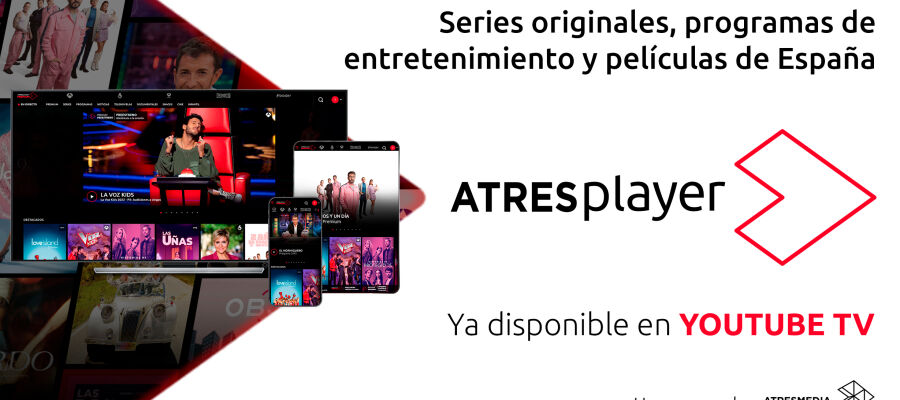 ATRESplayer ya está disponible en YouTube TV para reforzar la apuesta ...