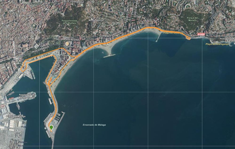 Recorridos de la Carrera Ponle Freno Málaga 2025 | ATRESMEDIA