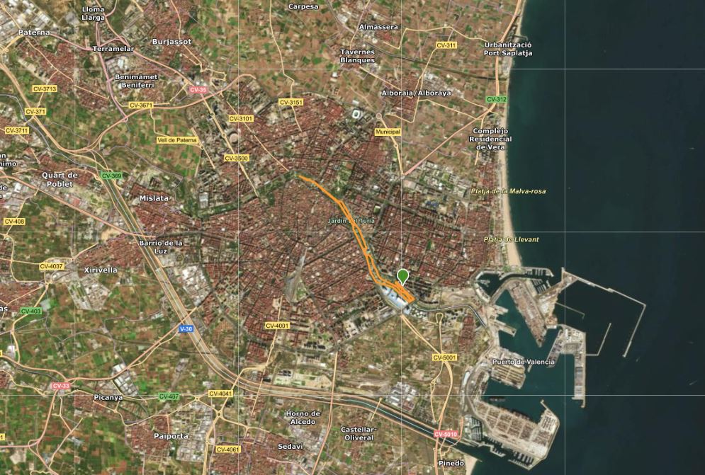 Recorridos Carrera Ponle Freno Valencia 2024 | ATRESMEDIA