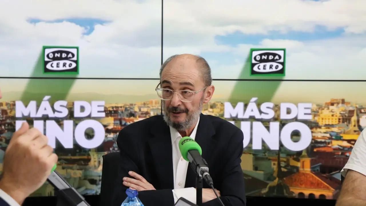 Javier Lambán, con Carlos Alsina en ‘Más de uno’: “Sánchez tenía una ...