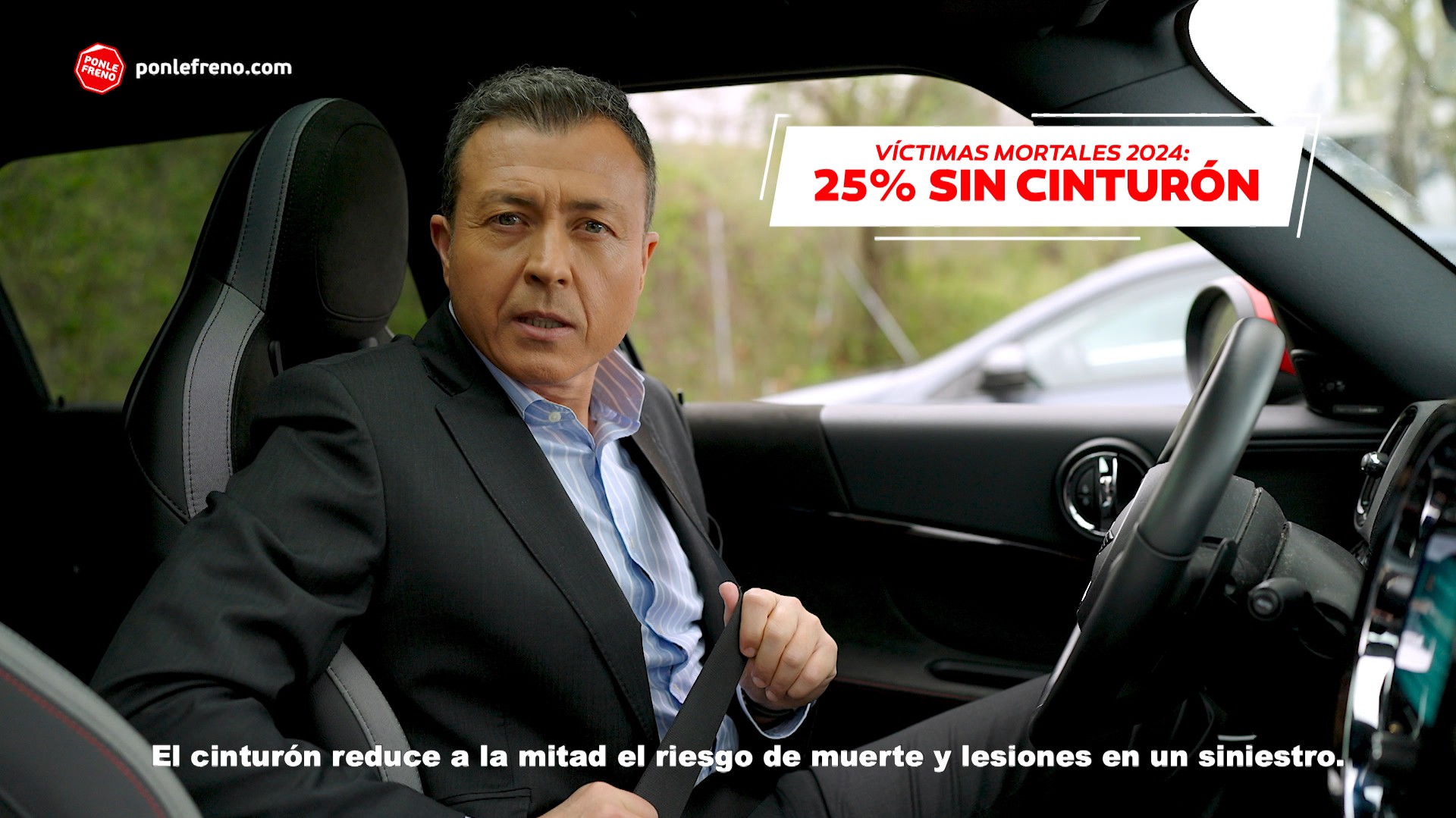 PONLE FRENO reivindica el uso del cinturón de seguridad en el 50º ...