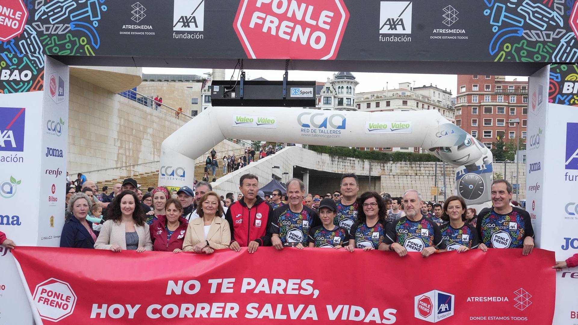 La carrera de PONLE FRENO llega por primera vez a Bilbao con gran éxito ...