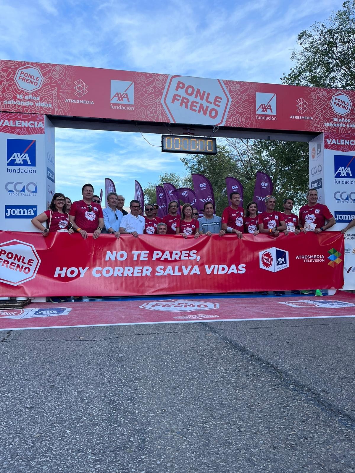 Récord de participación en la Carrera de PONLE FRENO en Valencia con 2. ...