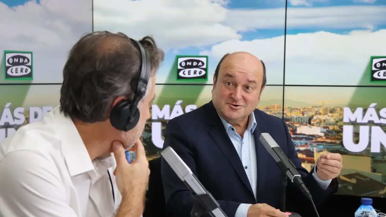 Andoni Ortuzar, con Carlos Alsina en ‘Más de uno’: “Un gobierno que no ...