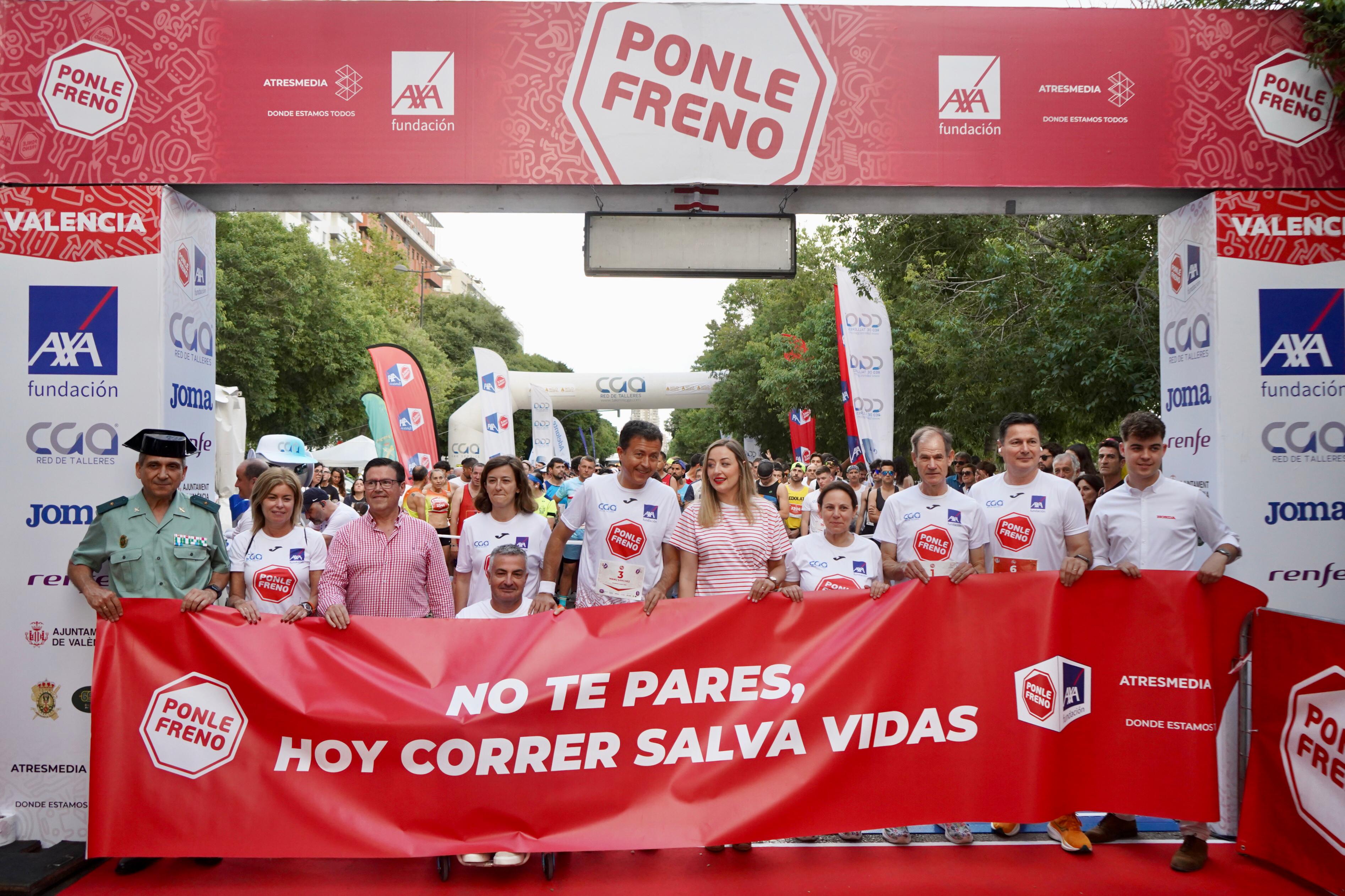 Más de 2.000 participantes de nuevo en Ponle Freno Valencia, que bate ...
