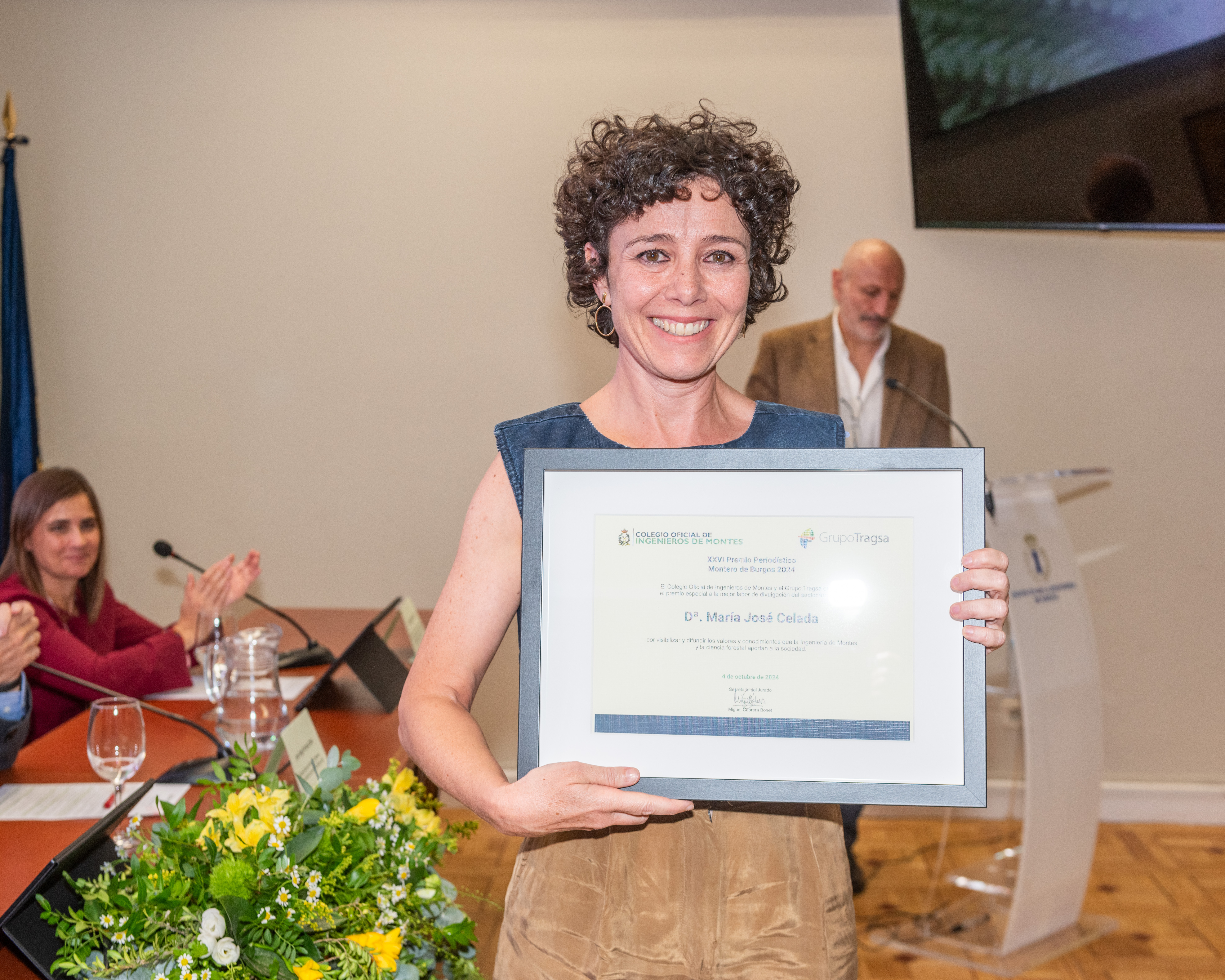 María José Celada, presentadora de Hazte Eco, premio a la mejor labor ...