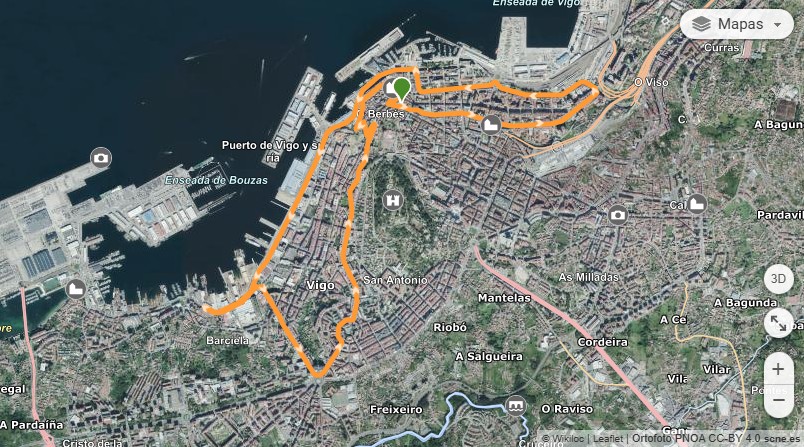 Recorridos Carrera Ponle Freno Vigo 2025 | ATRESMEDIA